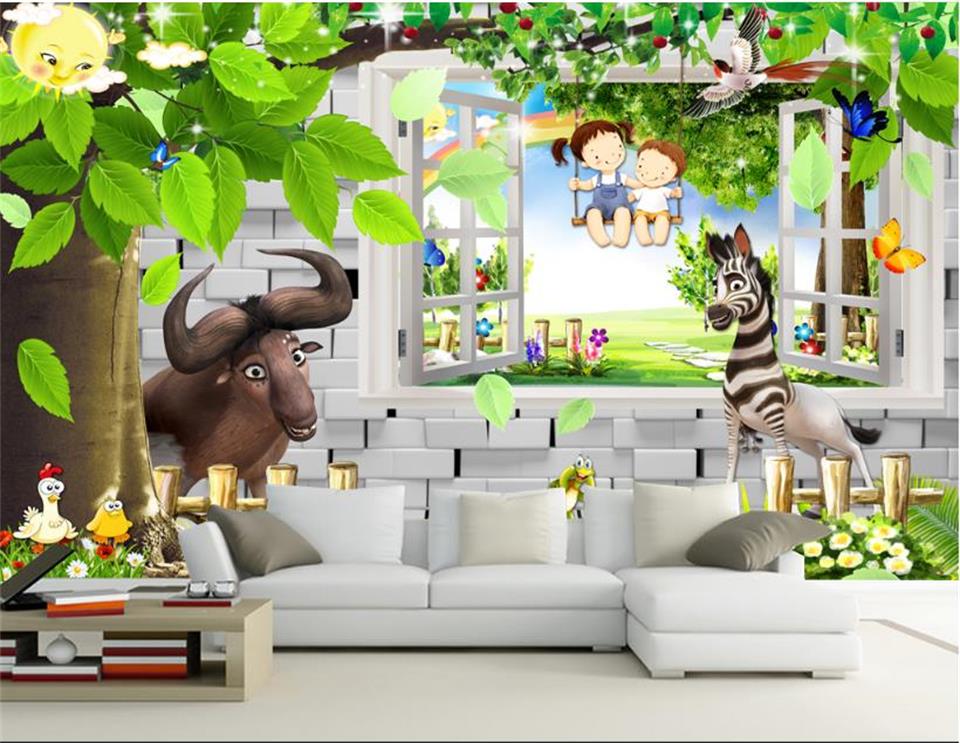 3d behang foto behang custom kinderkamer muurschil... – Vicedeal