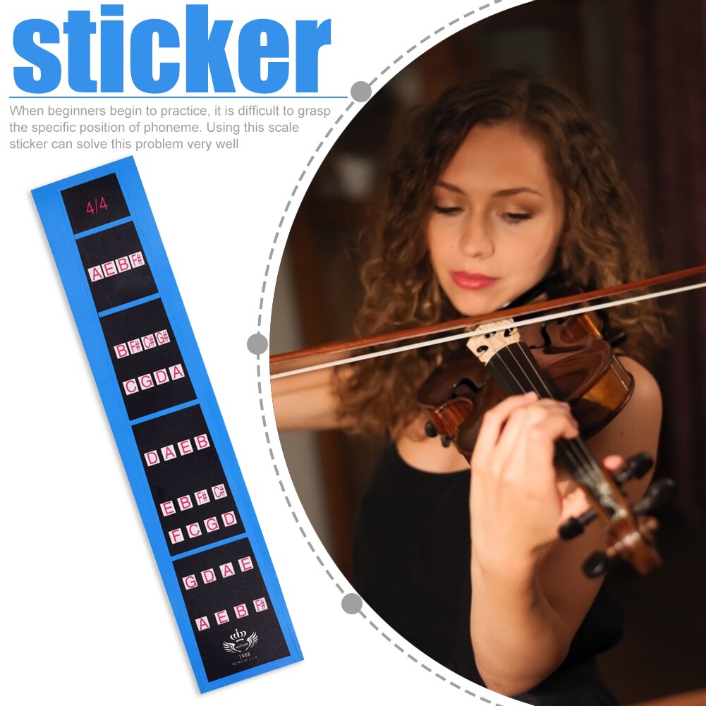 3/4 4/4 Violin Fretboard Sticker Tape Beginners Le... – Grandado