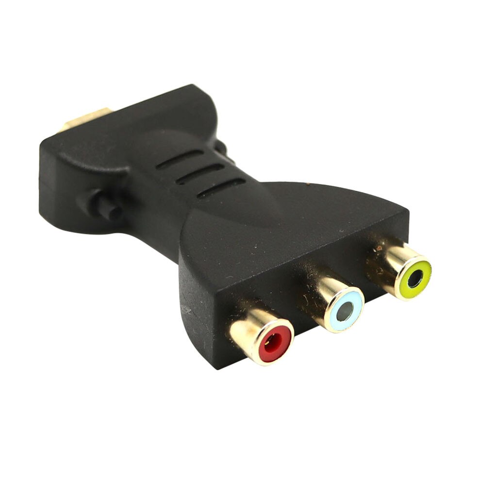 H1 pc DMI to RGB RCA Component Converter PVC Gold-... – Vicedeal
