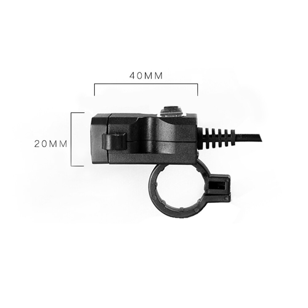 12V Waterproof Dual USB Port Motorcycle Handlebar ... – Grandado