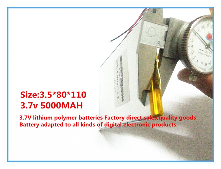 Original Li-ion battery 3.7v tablet 3.7v 5000mah (... – Grandado