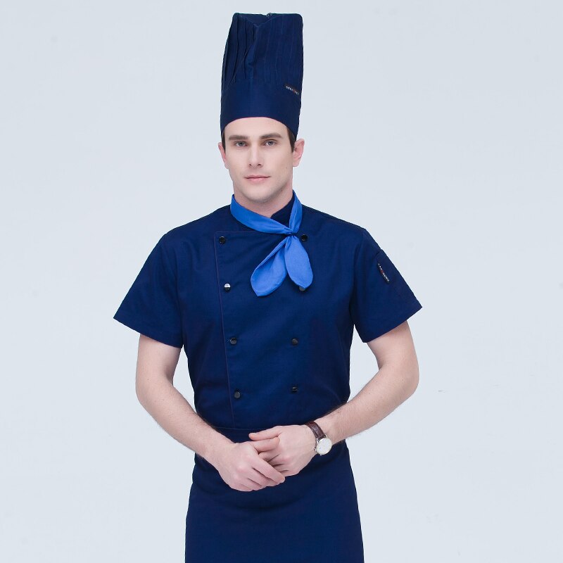 chef costume hotel workwear for men food chef kitc... – Vicedeal