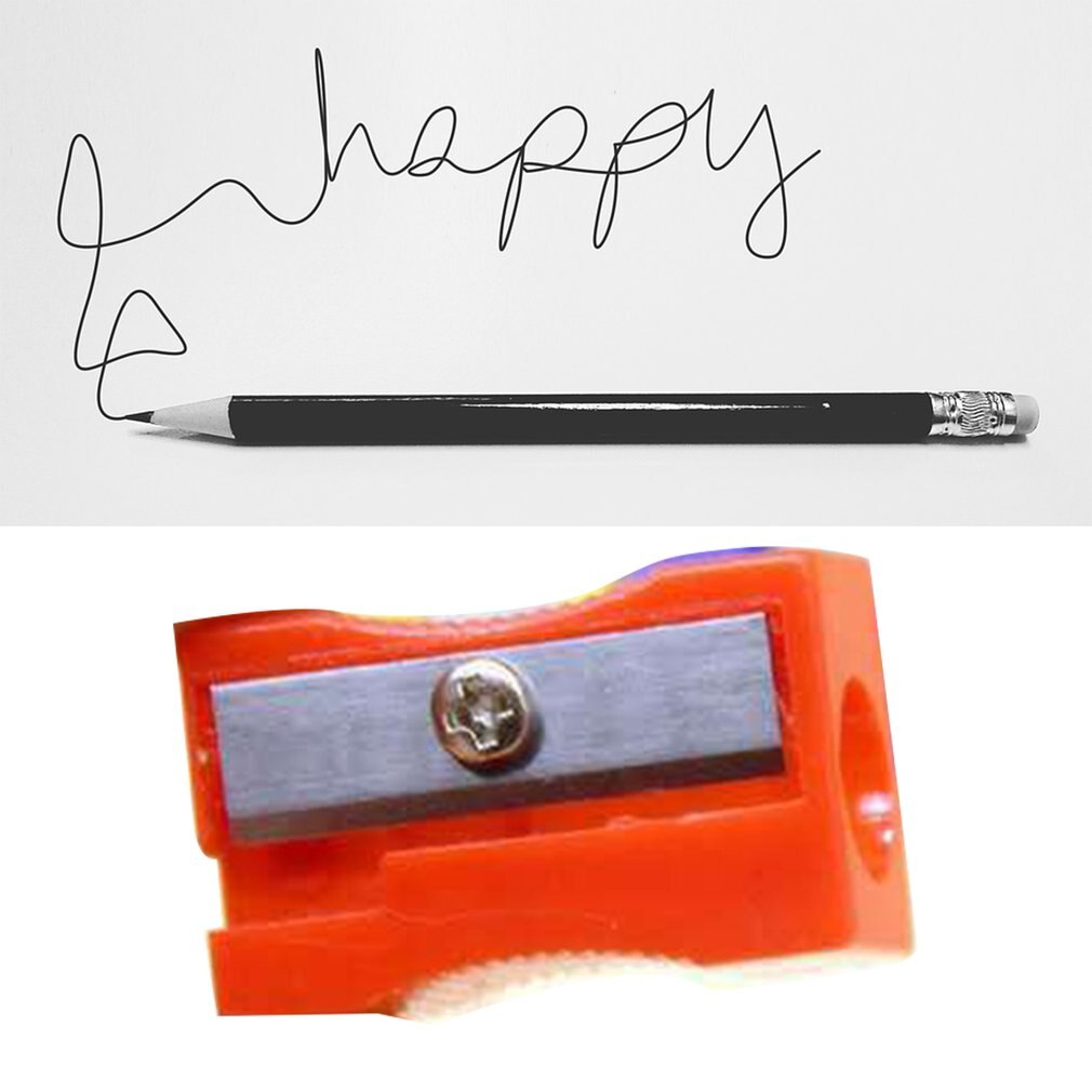 Plastic small pencil sharpener Smooth surface Shar... – Grandado