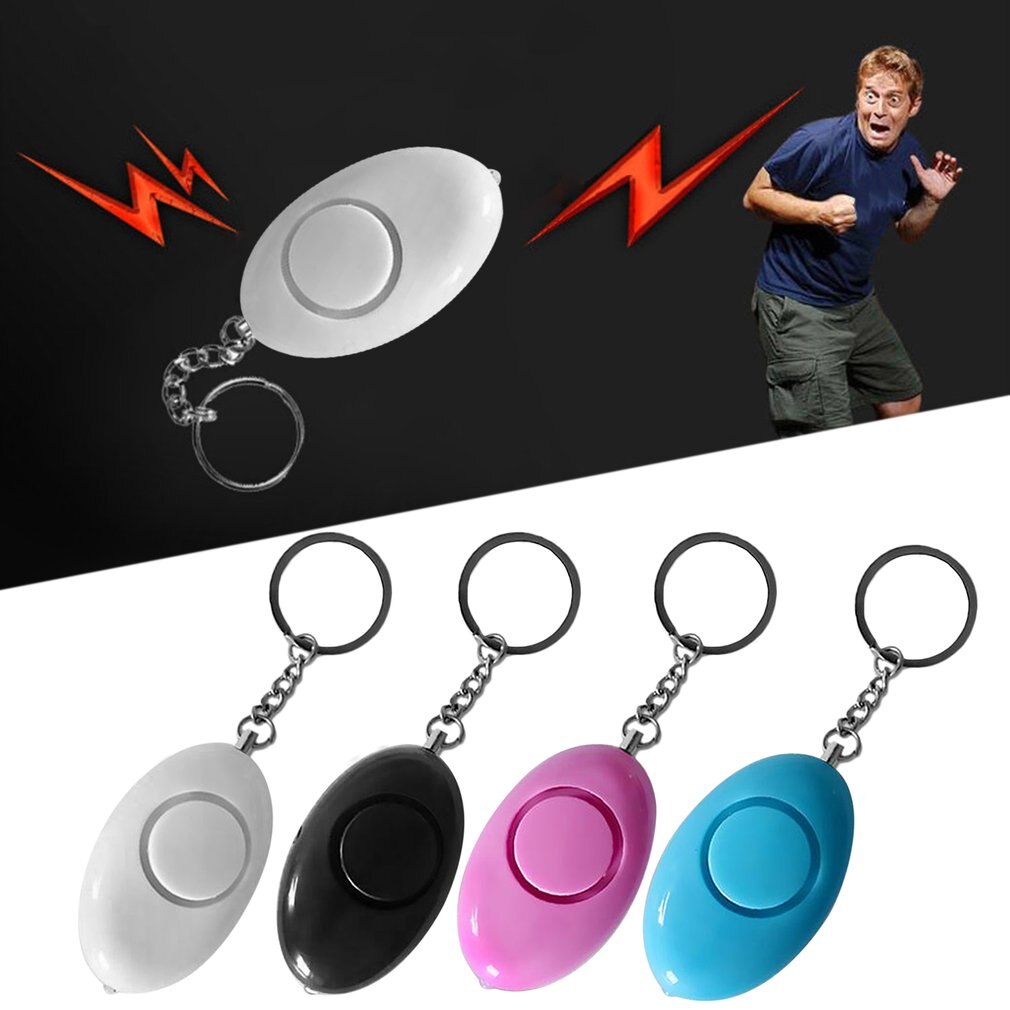 Mini Egg Shape Women Personal Safety Alarm Keyring... – Grandado