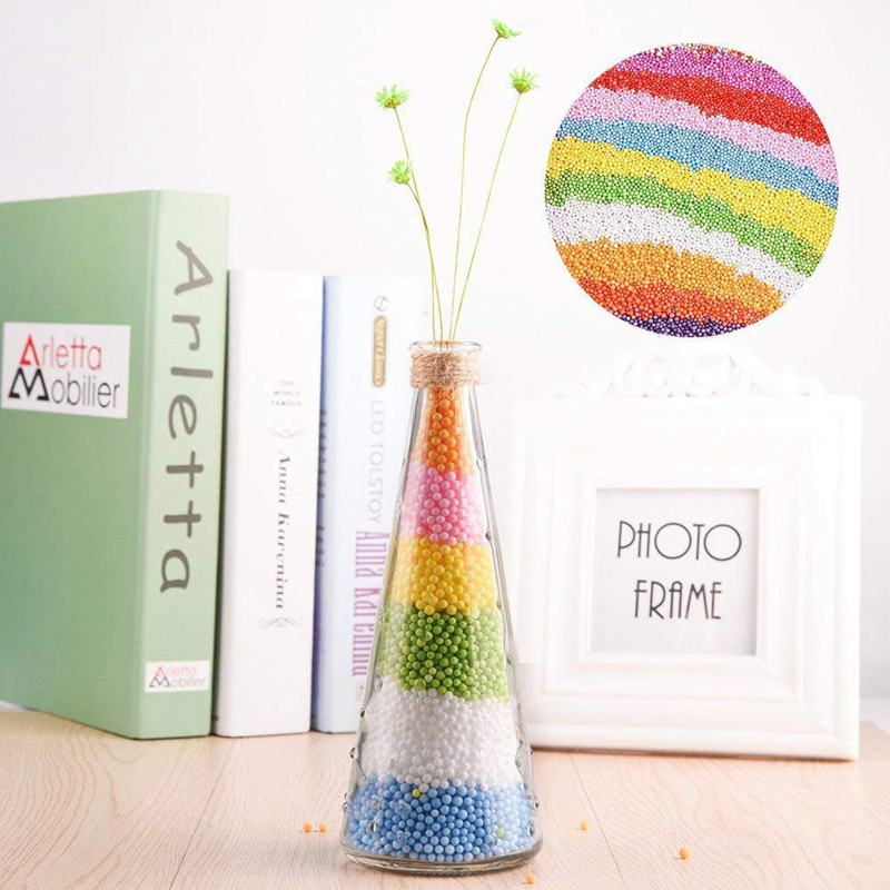 13 Pack Micro-Slime Foam Balls Beads Colourful Sty... – Grandado