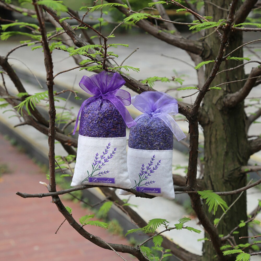 30Pcs Lege Zakjes Zak Bloem Afdrukken Geur Lavende... – Grandado