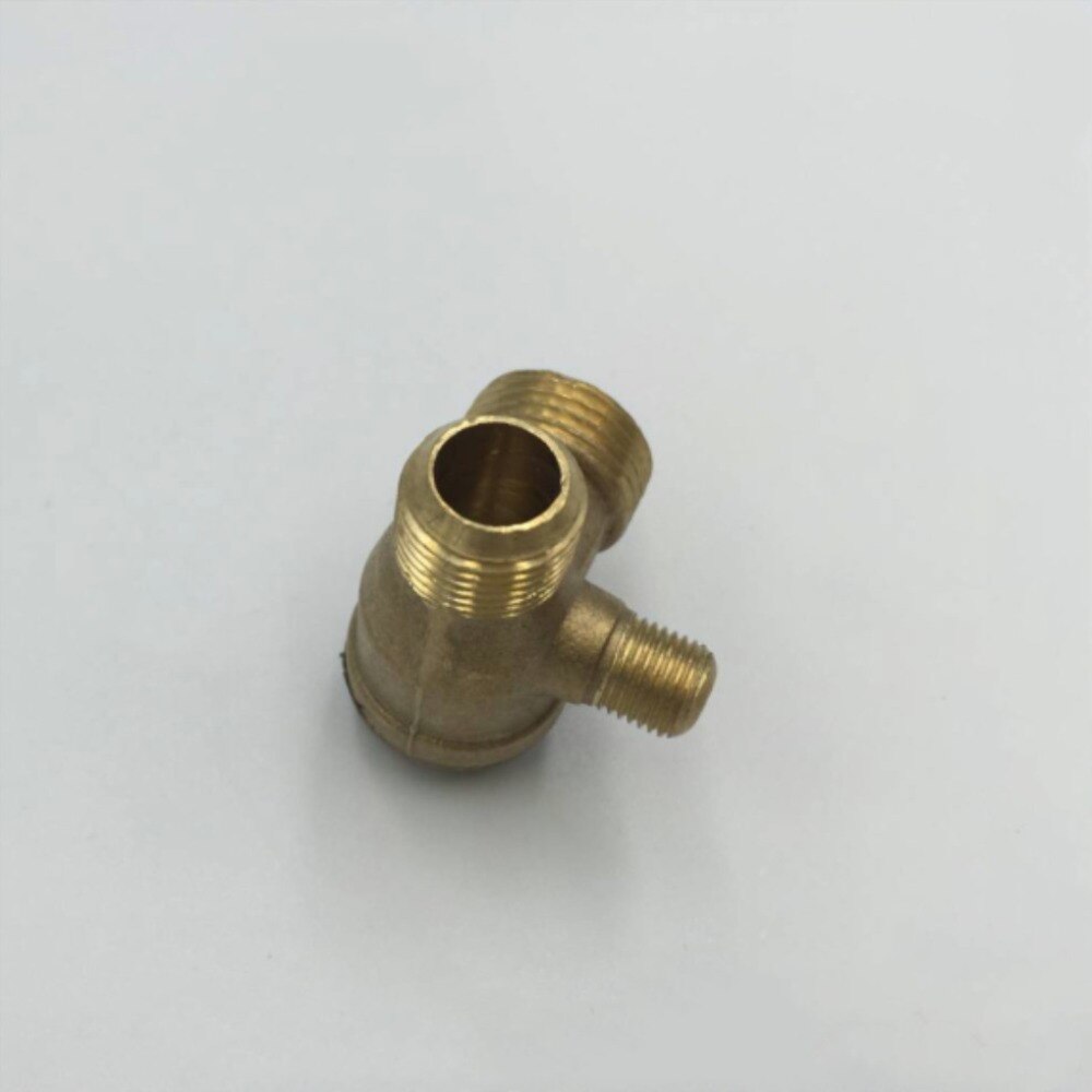 1Pcs 3 Port Brass Male Threaded Check Valve Connector Tool for Air ...