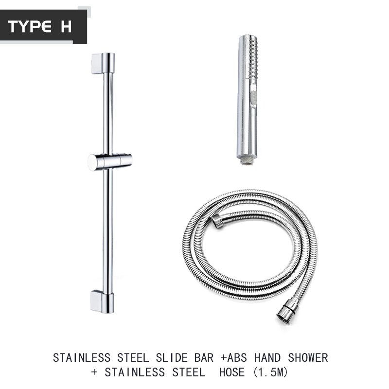 Shower Head Sliding Bar Wall Mount Shower Rail Sli... – Grandado