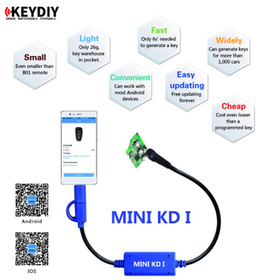 Cheapest Original KEYDIY Mini KD Remote Key Genera... – Vicedeal
