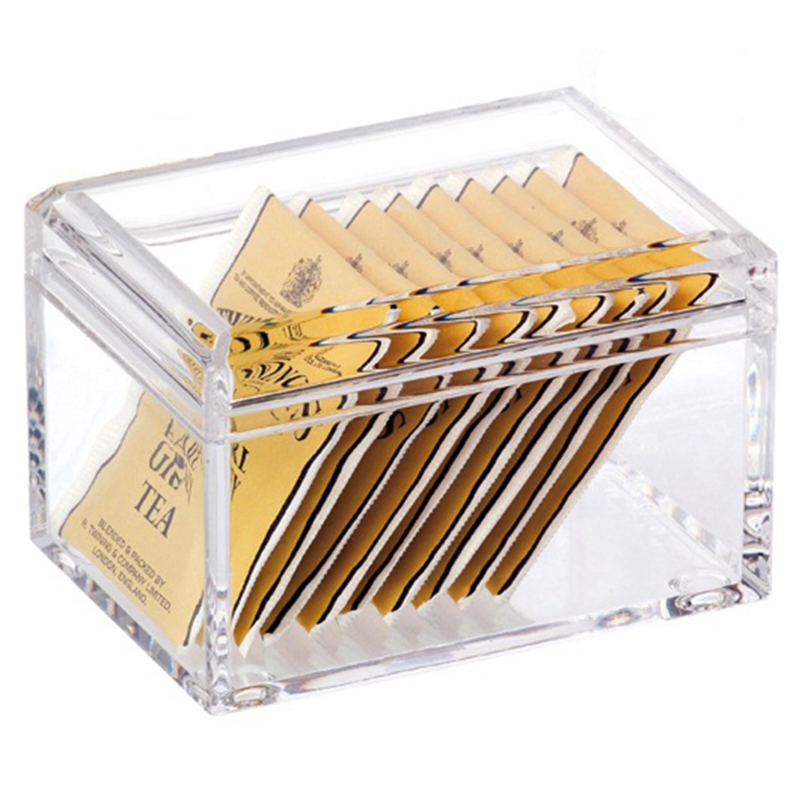 Acrylic Tea Bags Holder Coffee Sugar Storage Boxes... – Vicedeal