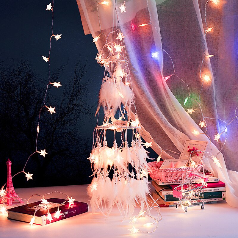 3M with 20 Stars LED String Light Garlands Battery... – Vicedeal