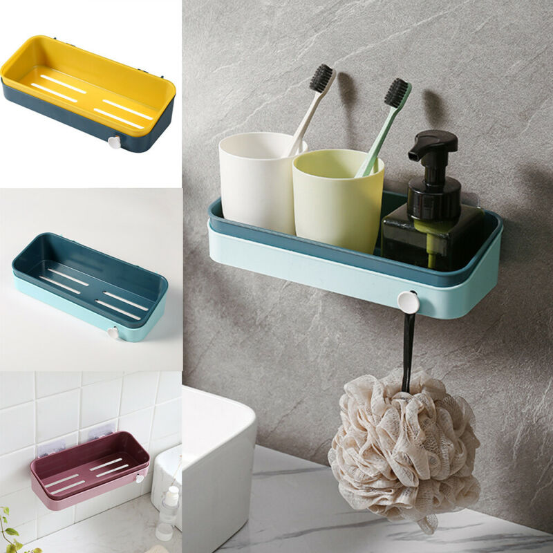 Badeværelse hylde opbevaring shampoo holder køkken... – Vicedeal