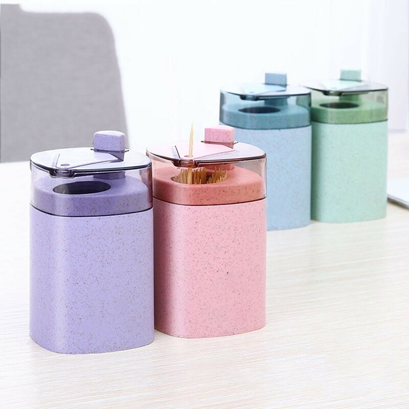 Automatic Toothpick Holder Container Portable Push... – Grandado