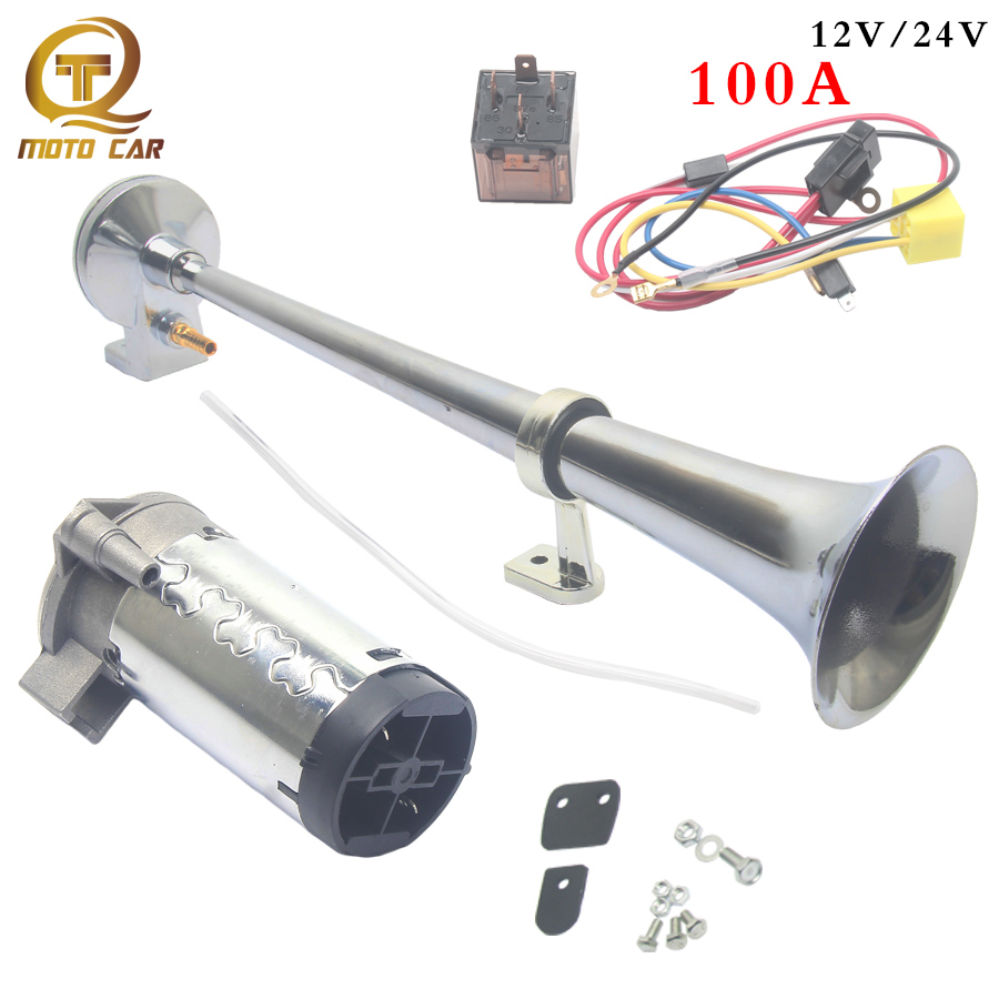 Universal 12V 24v Car Air Horn Compressor Siren Lo... – Vicedeal