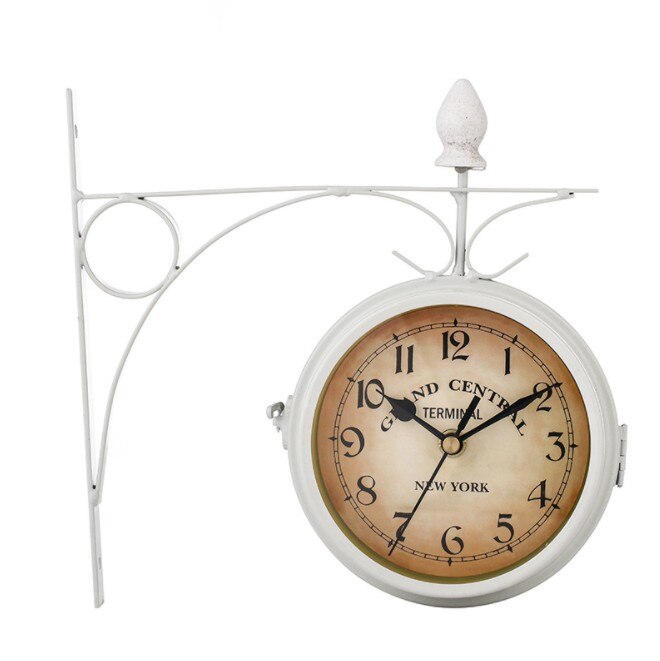 European-style Double-sided Wall Clock Classic Clo... – Grandado