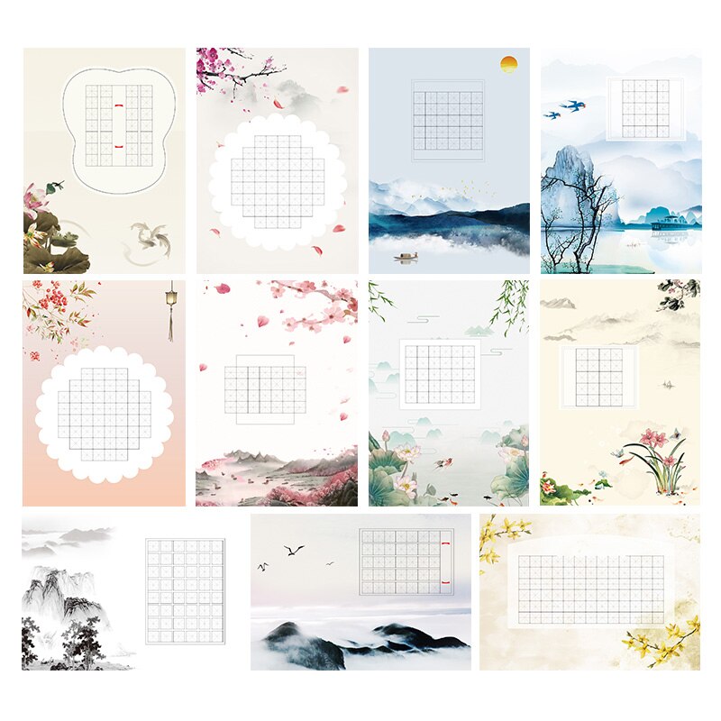 100Sheets A4 Hard Pen Calligraphy Practice Writing... – Vicedeal