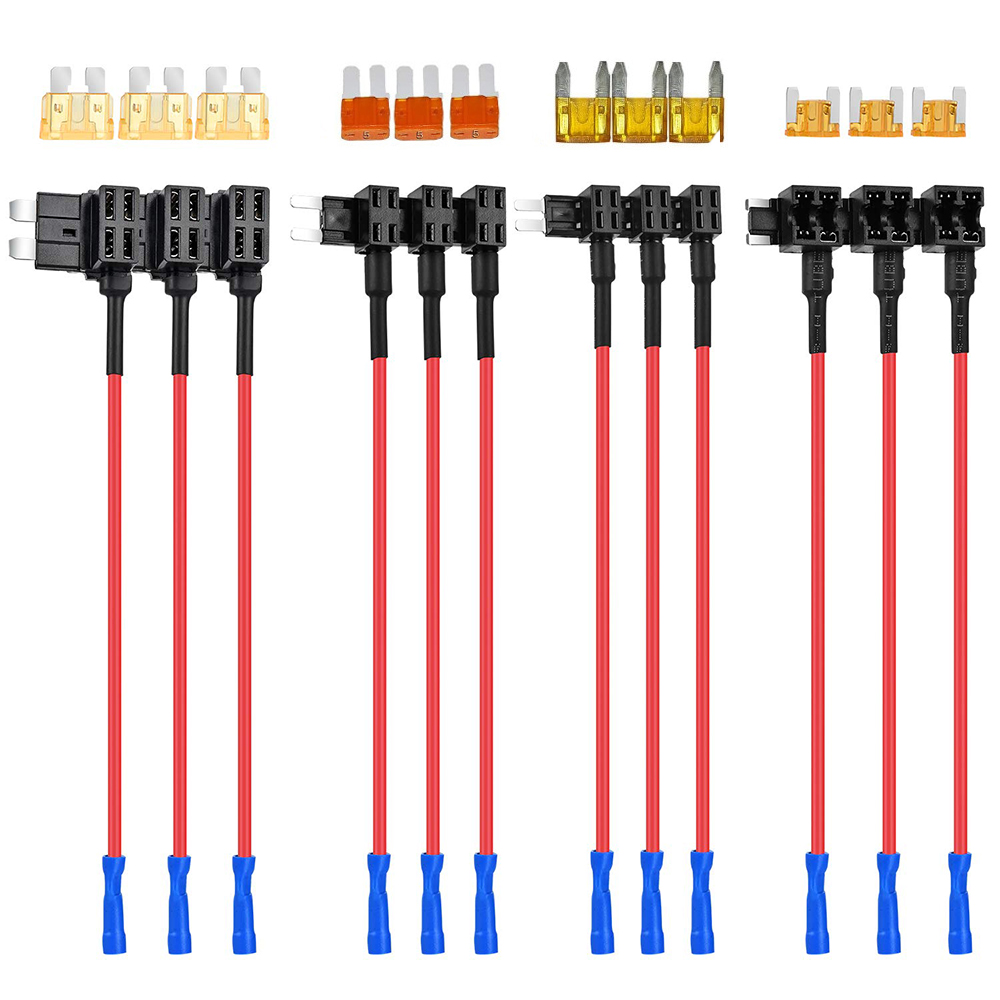 12 stks 4 soorten 12 V Extra Circuit Adapters en Z... – Grandado