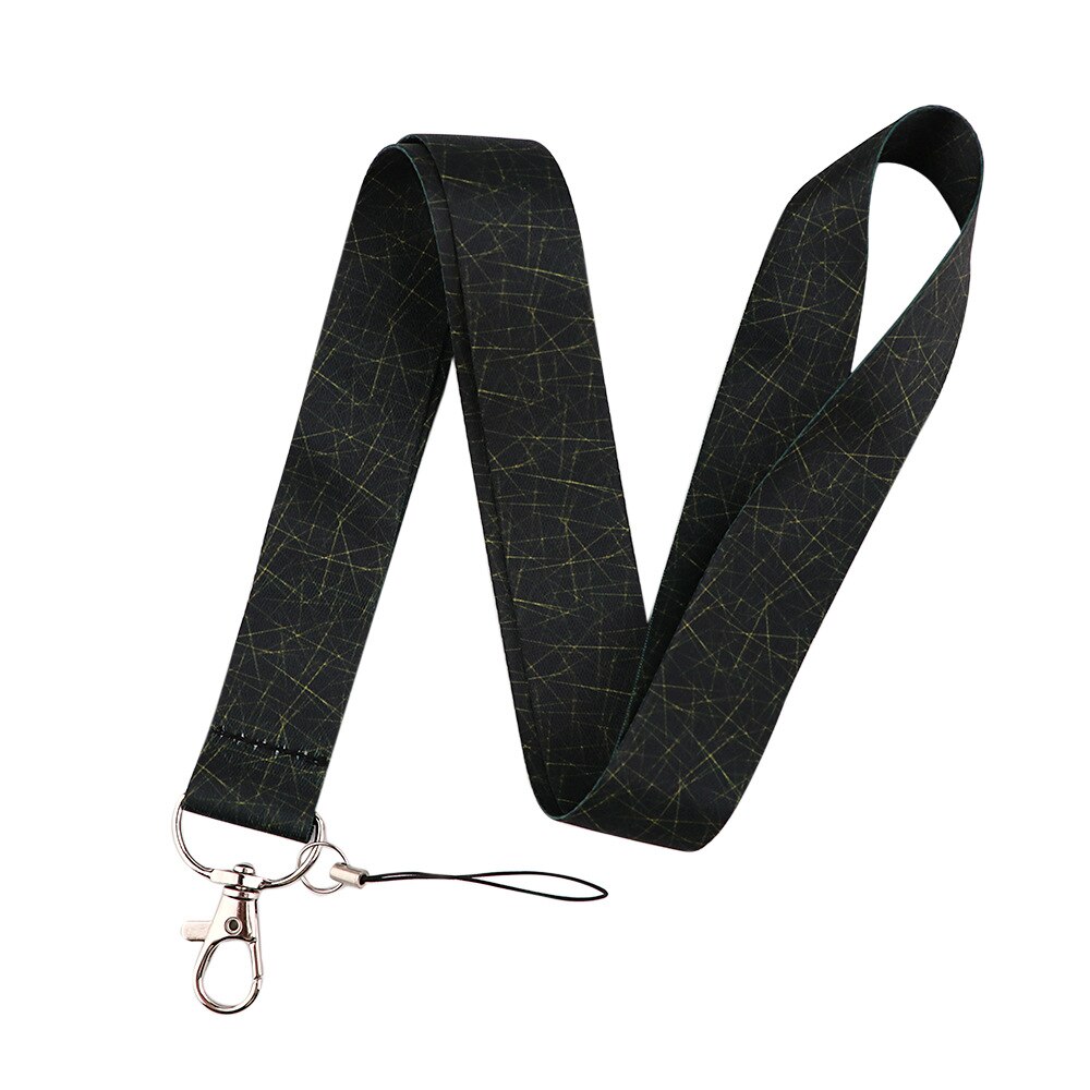 Marble Grain Printed Neck Strap Keychain Lanyard F... – Vicedeal