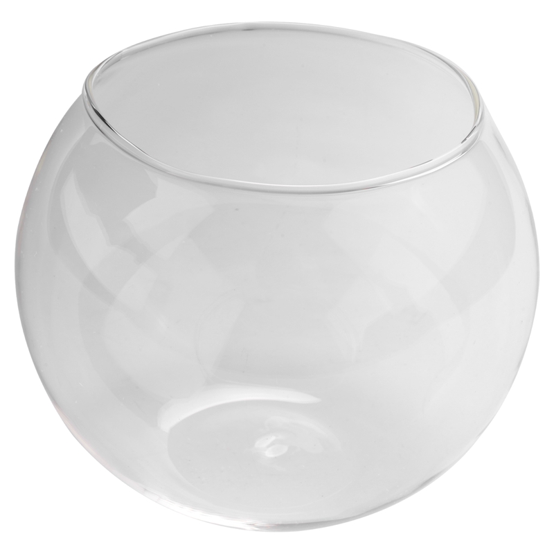 Round Sphere Vase in Transparent Glass Fish Tank – Grandado