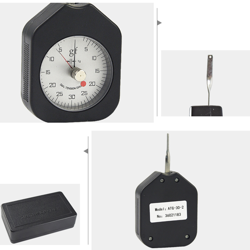 30g Analog Dial Tension Gauge Tensiometer Tabular ... – Grandado