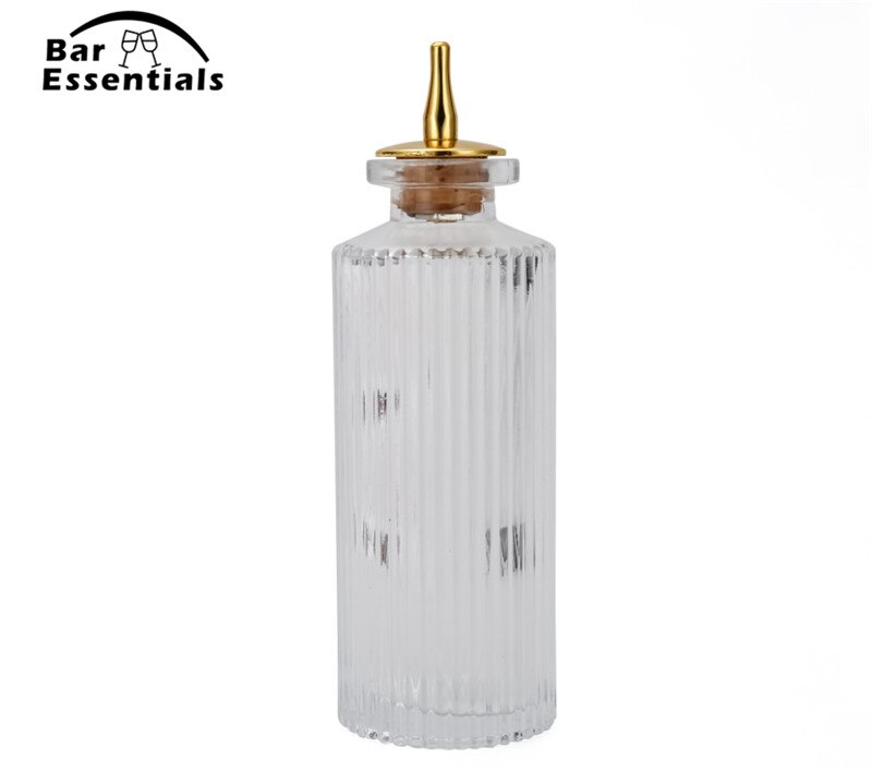 Bar Birdcage Dash Bottle 140ml Bitter Bottle Glass... – Grandado