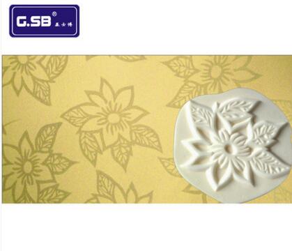 Sponge stamp with different shapes flower pattern ... – Grandado