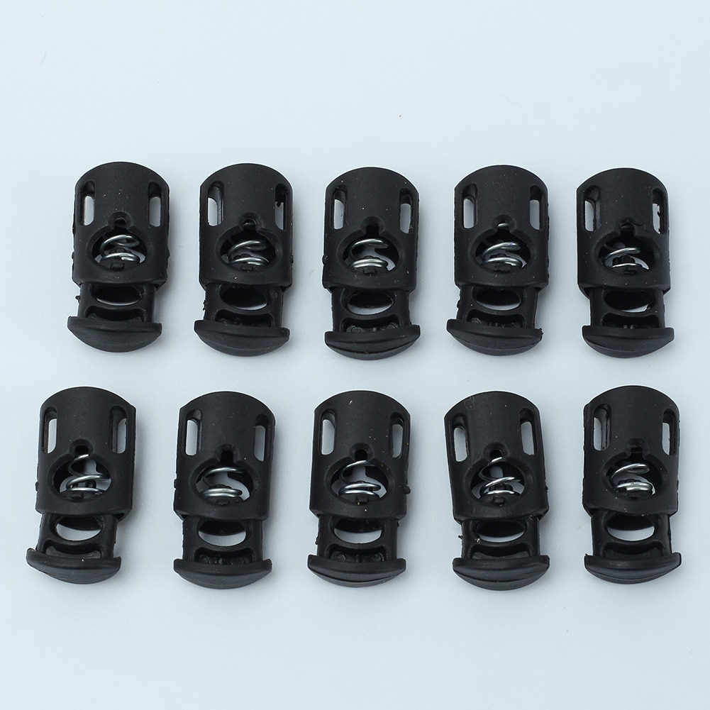 10 pcs Plastic Black Spring Loaded Plastic Toggle ... – Grandado