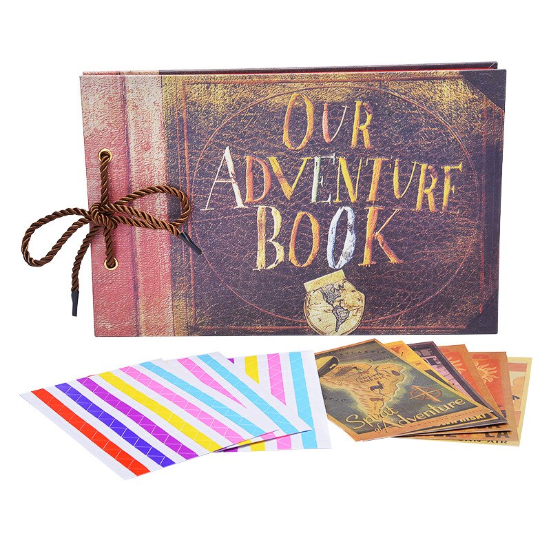 11inch DIY Scrapbook Set 40pcs Kraft Papers Record... – Grandado