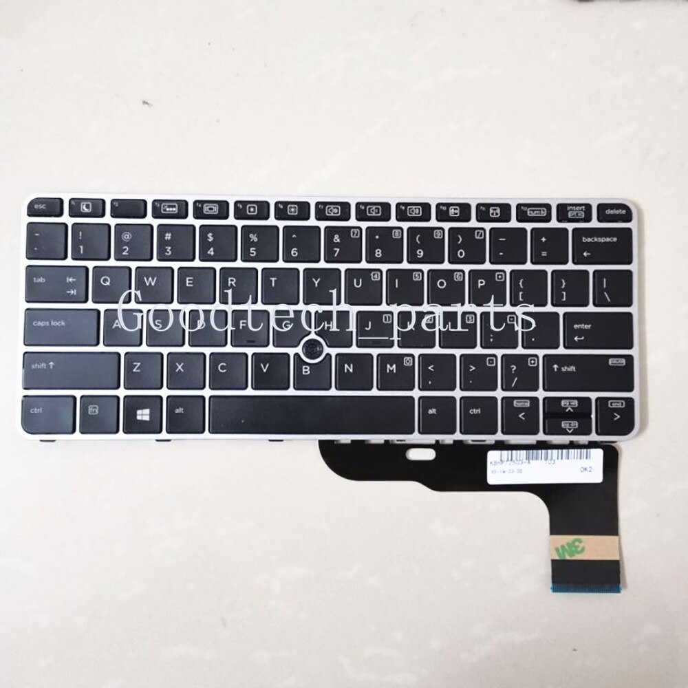 US laptop keyboard with Backlit For HP 820 725 G3 ... – Vicedeal