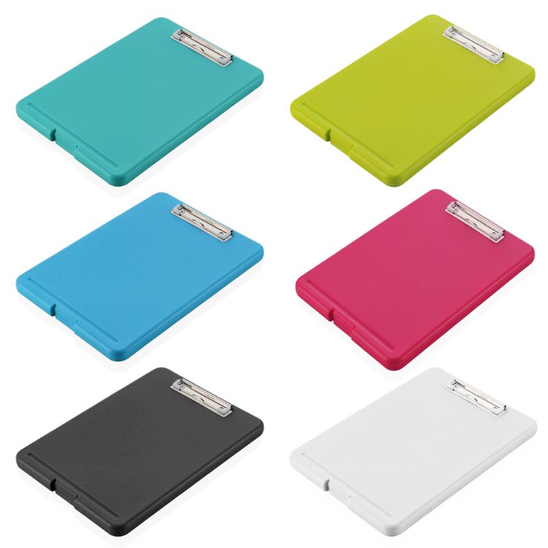 Candy Color A4 Plastic Clipboard Storage Box File ... – Grandado