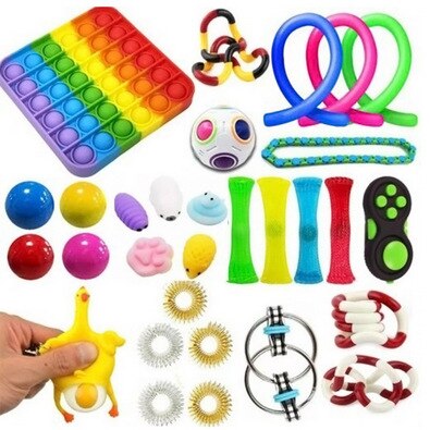 Fidget Toys Anti Stress Set Strings Relief Pack fo... – Grandado