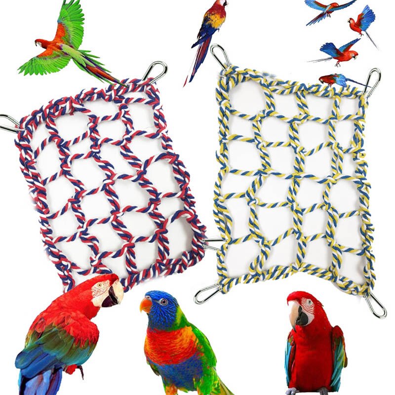 AHUAPET Bird Training Toys Perch Bird Ladder Rope ... – Grandado