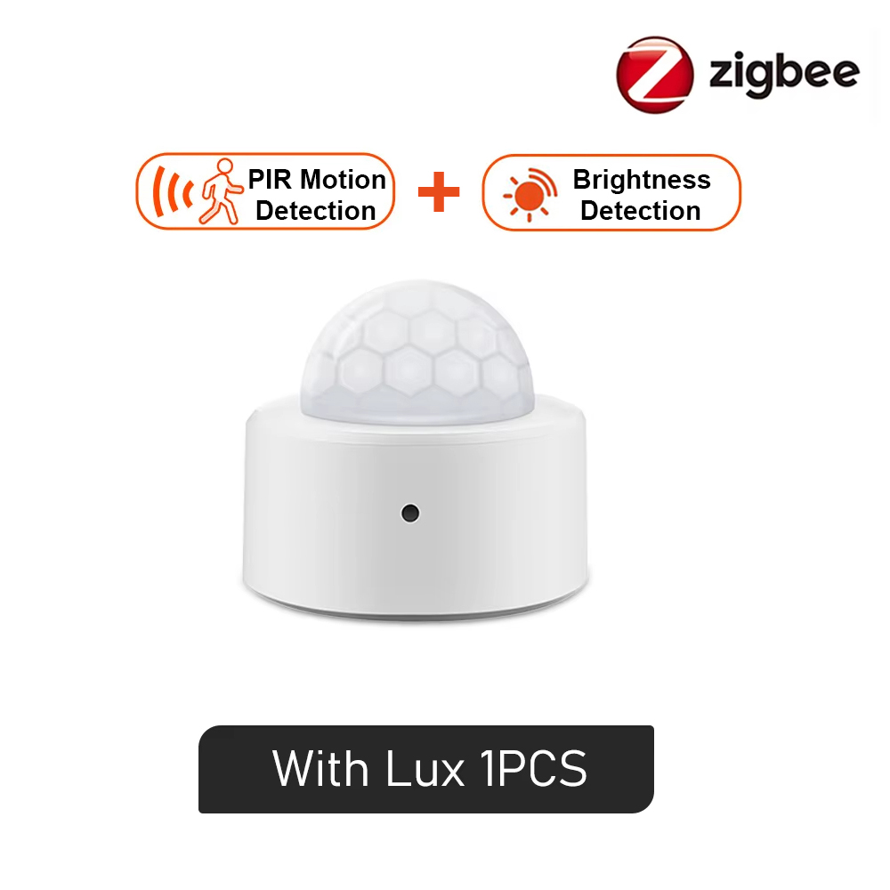 Zigbee Mini PIR Motion Sensor With Luminance Human... – Grandado