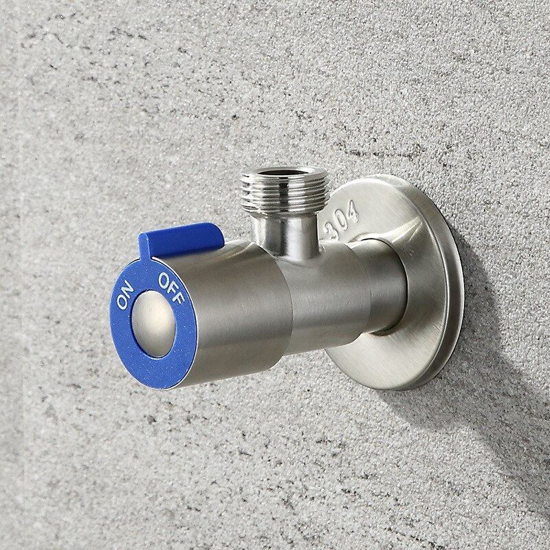 2pcs Angle Valves SUS304 Stainless Steel Brushed F... – Vicedeal