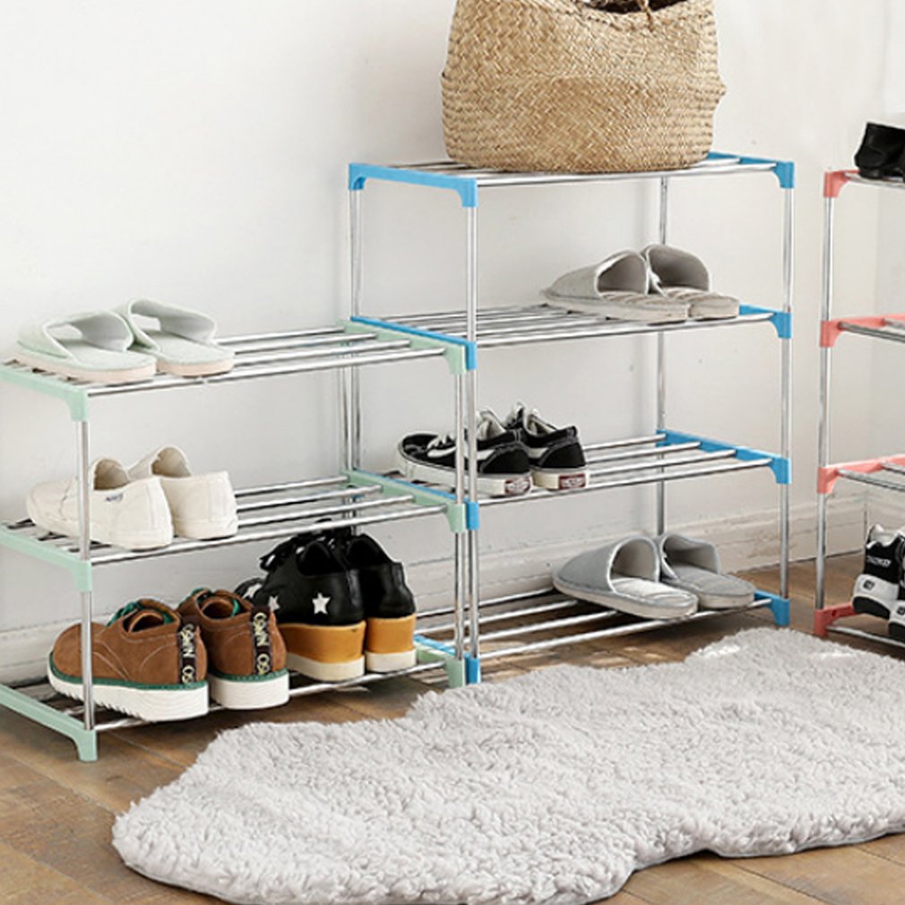 Simple Multi Layer Shoe Rack Stainless Steel Easy ... – Vicedeal