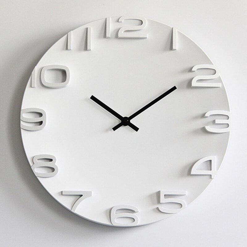 3D Modern Wall Clock for Living Room Home Decorati... – Grandado