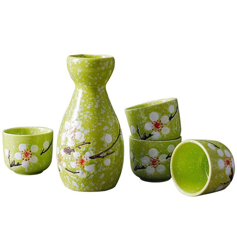 Juego de Sake de cerámica tradicional japonesa, ju... – Grandado