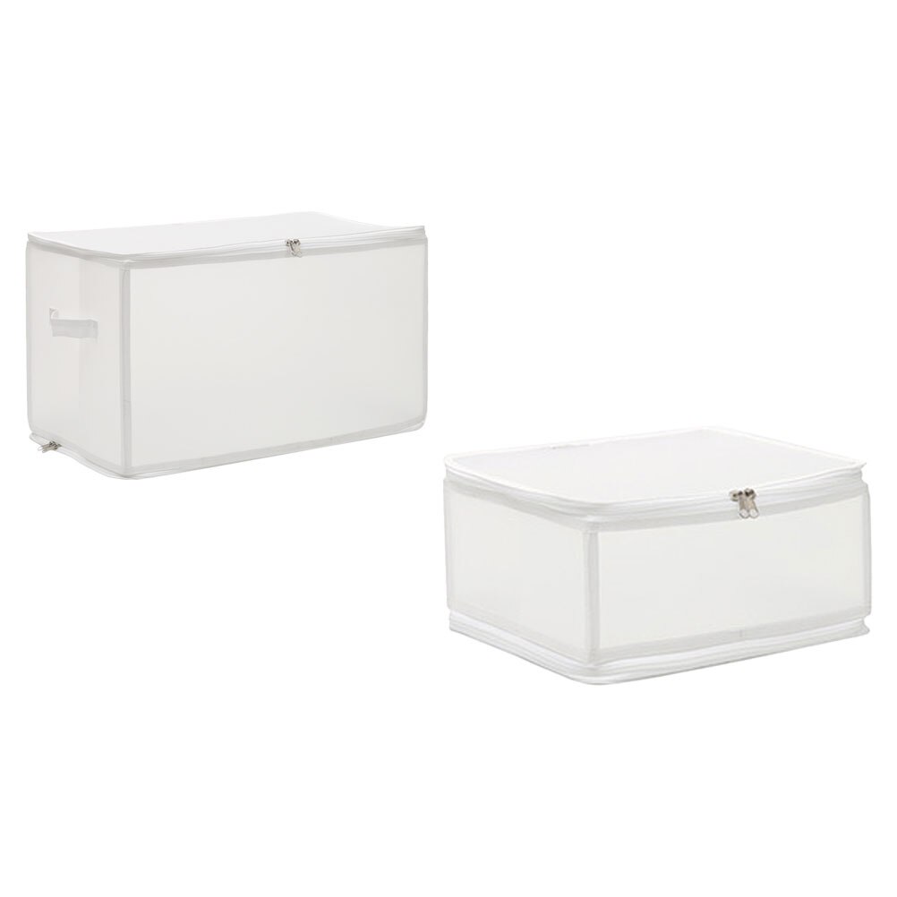 2pcs Stackable Clothes Box Plastic Wardrobe Organi... – Vicedeal