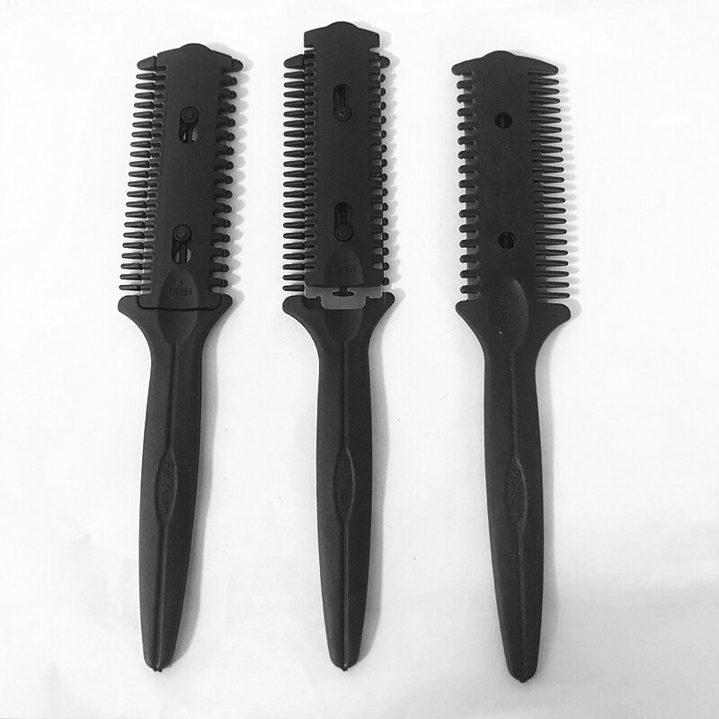 Barber Hair Razor Comb Scissor Tools Bangs Brush H... – Grandado
