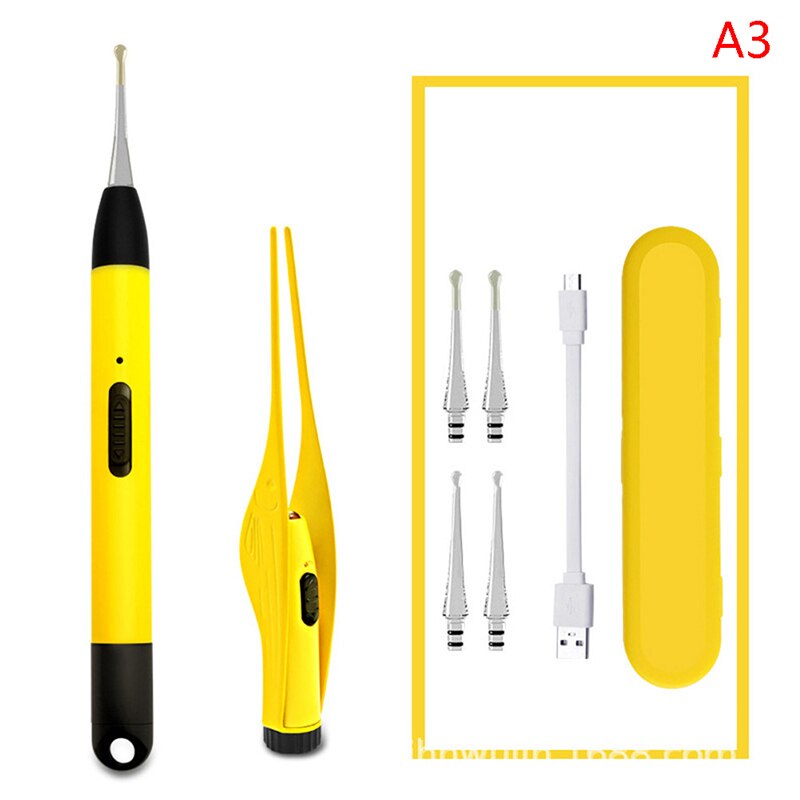 Yellow Ear Cleaner Earpick Easy Ear Wax Remover Sp... – Vicedeal