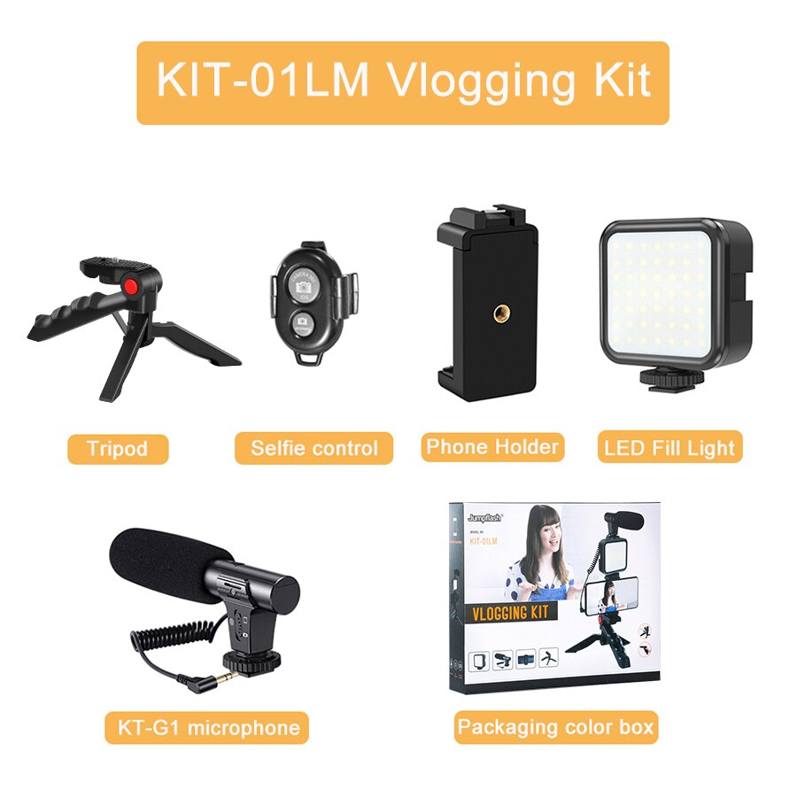 MAMEN Professionelle Vlogging Video Schießen KITs ... – Grandado