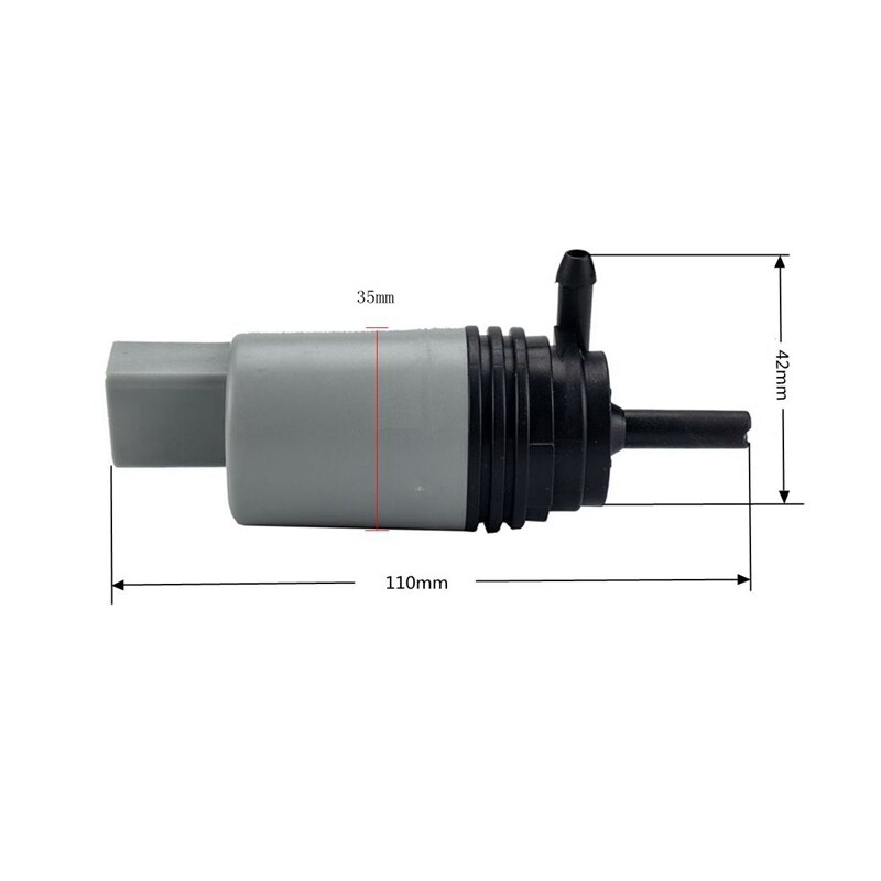 Til bmw forrudevaskepumpe 67127302589 e60 e61 e63 ... – Grandado