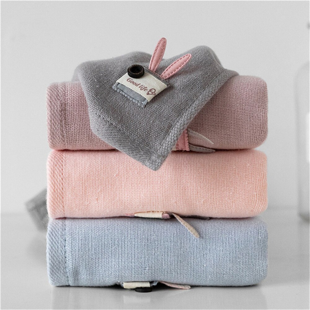 Toalla de conejo para bebé, toallas suaves y absor... – Grandado