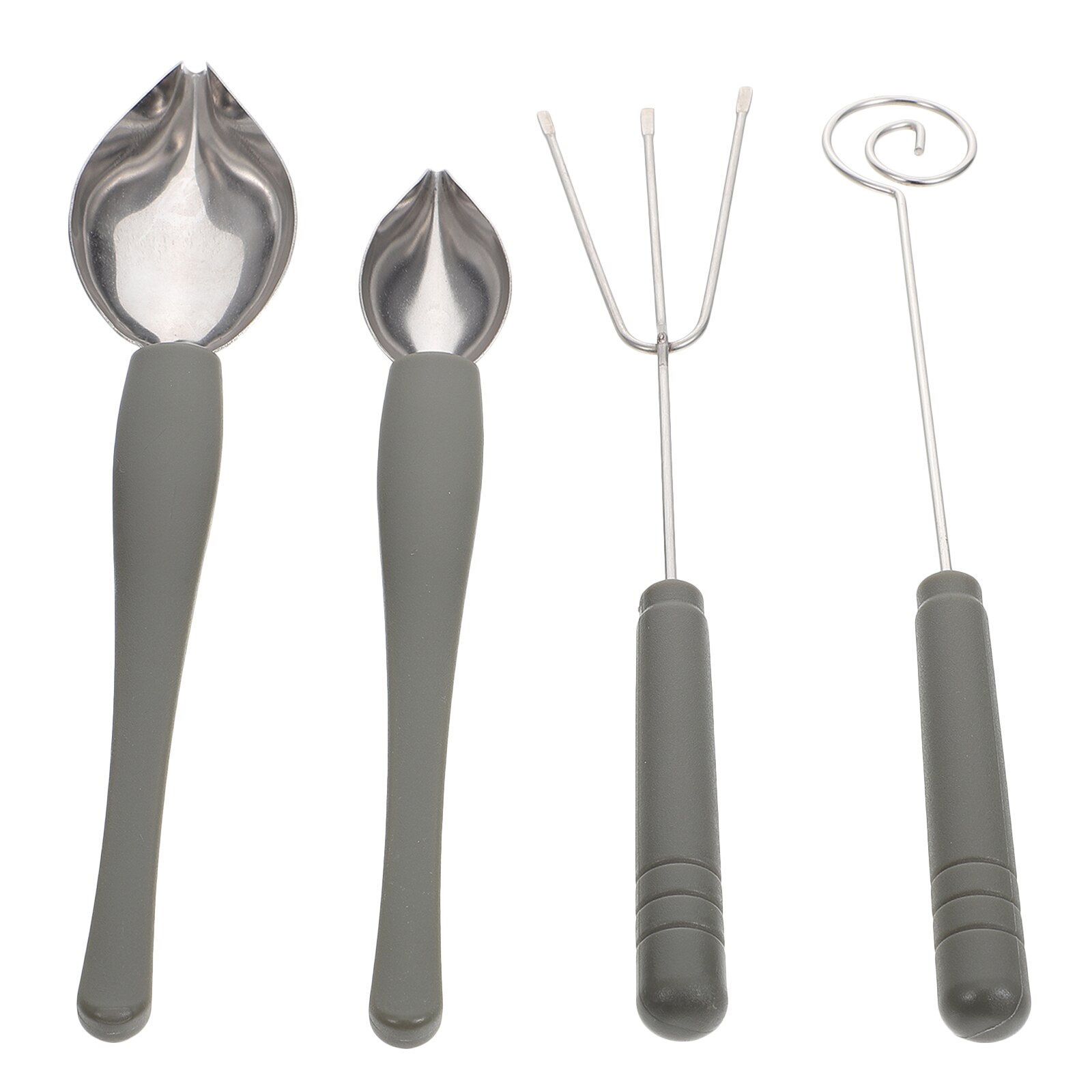 4Pcs Stainless Steel Decorating Spoons Chocolate D... – Grandado