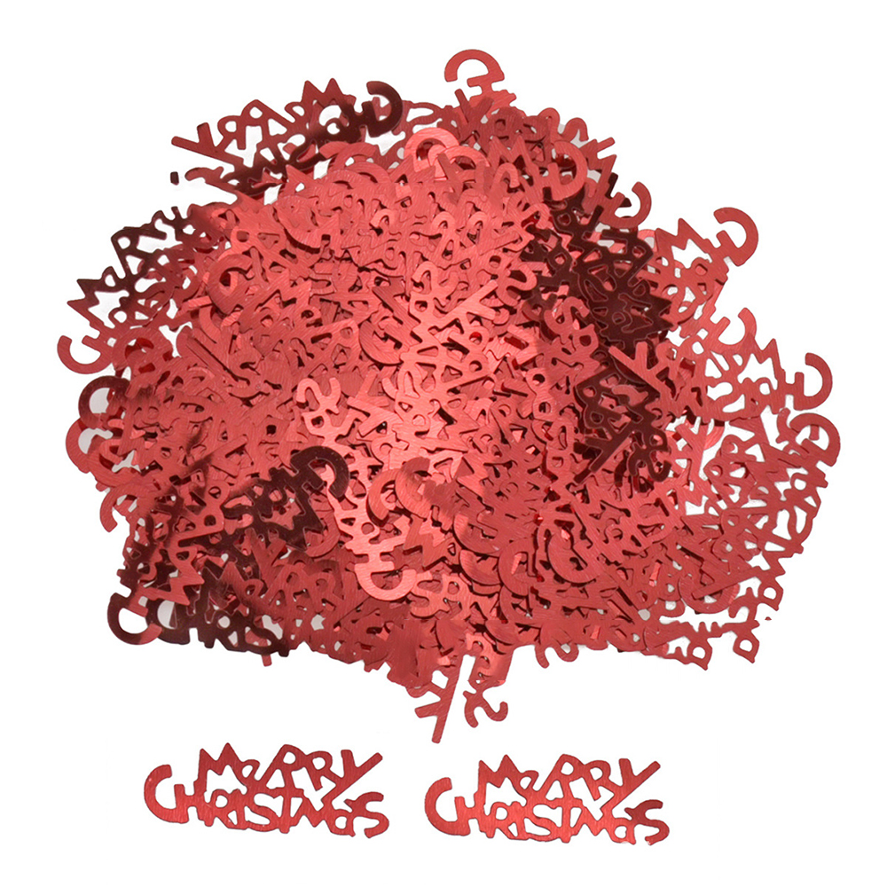 Merry Christmas Confetti Red Green Confetti Party ... – Grandado