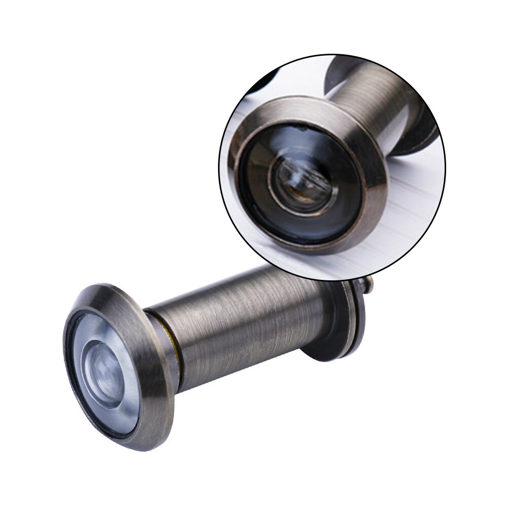 Security Door Eye Spy Hole Peephole Viewer 200° Ad... – Grandado