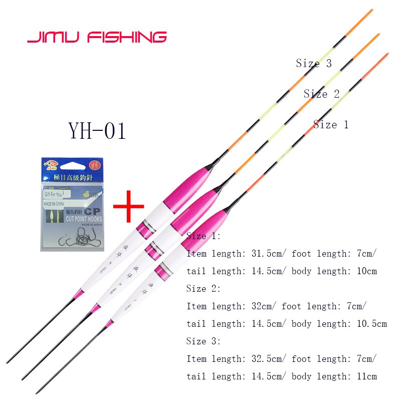 3pcs/lot Electric Night Fishing Floats Fresh Water... – Grandado