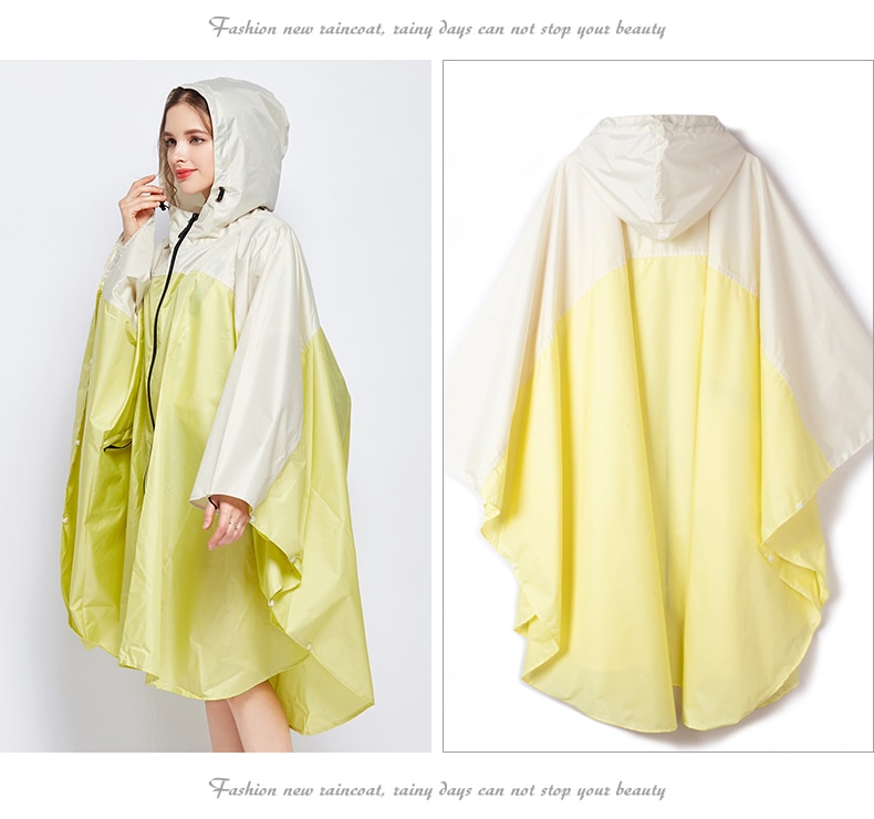 Fashionable adult men and women lightweight cape r... – Grandado