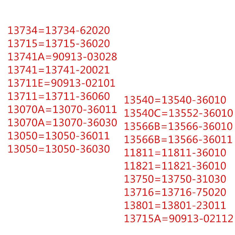 Motor kamaksel kjedestrammer timing guide -leketøy... – Grandado