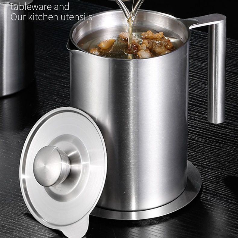 House Kitchen 1.2L / 1.6L Oil Filter 304 Stainless... – Grandado